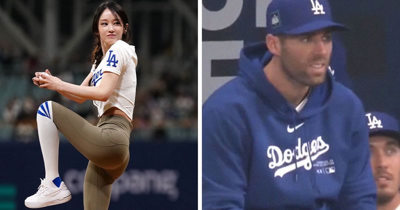 Dodgers Players Reacting To First Pitch From Korean Actress Jeon Jong Seo Goes Viral
